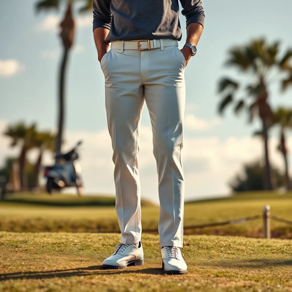 Exploring Men's Slim Fit Golf Pants: Style and Function